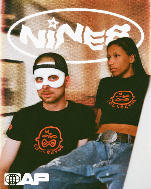 NINE8 Collective x MAP - CENTRE PRINT CROP TOP – MAP London